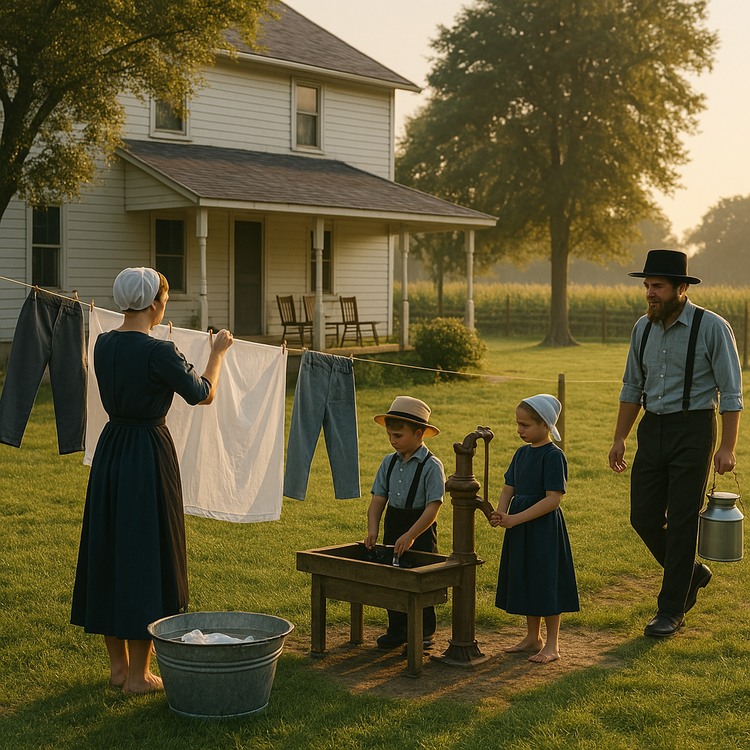 A Day in the Life: How Amish Families Live Without Modern Technology ...