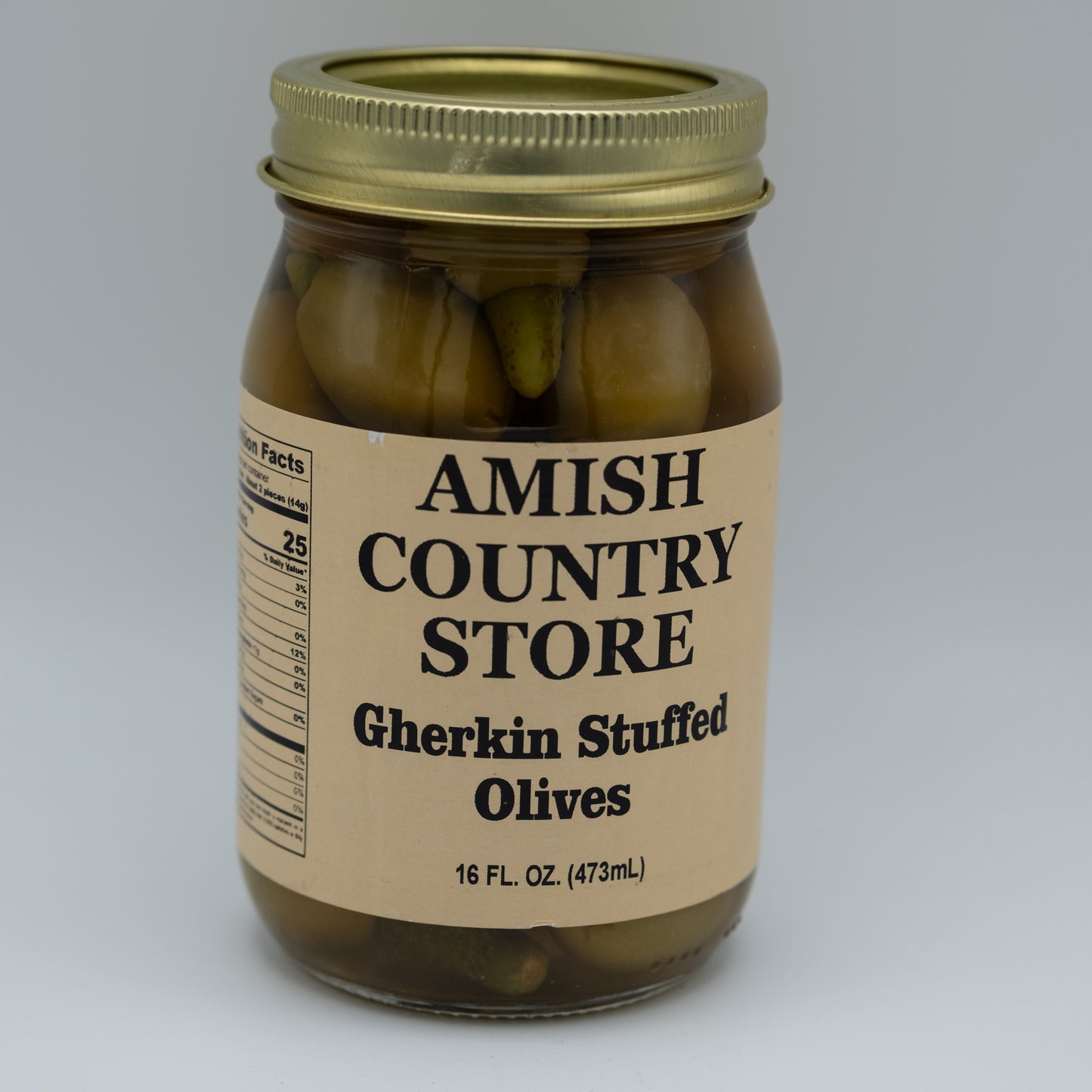 Gherkin Stuffed Olives | Briny Snack Board Favorite | 16 oz – Amish ...