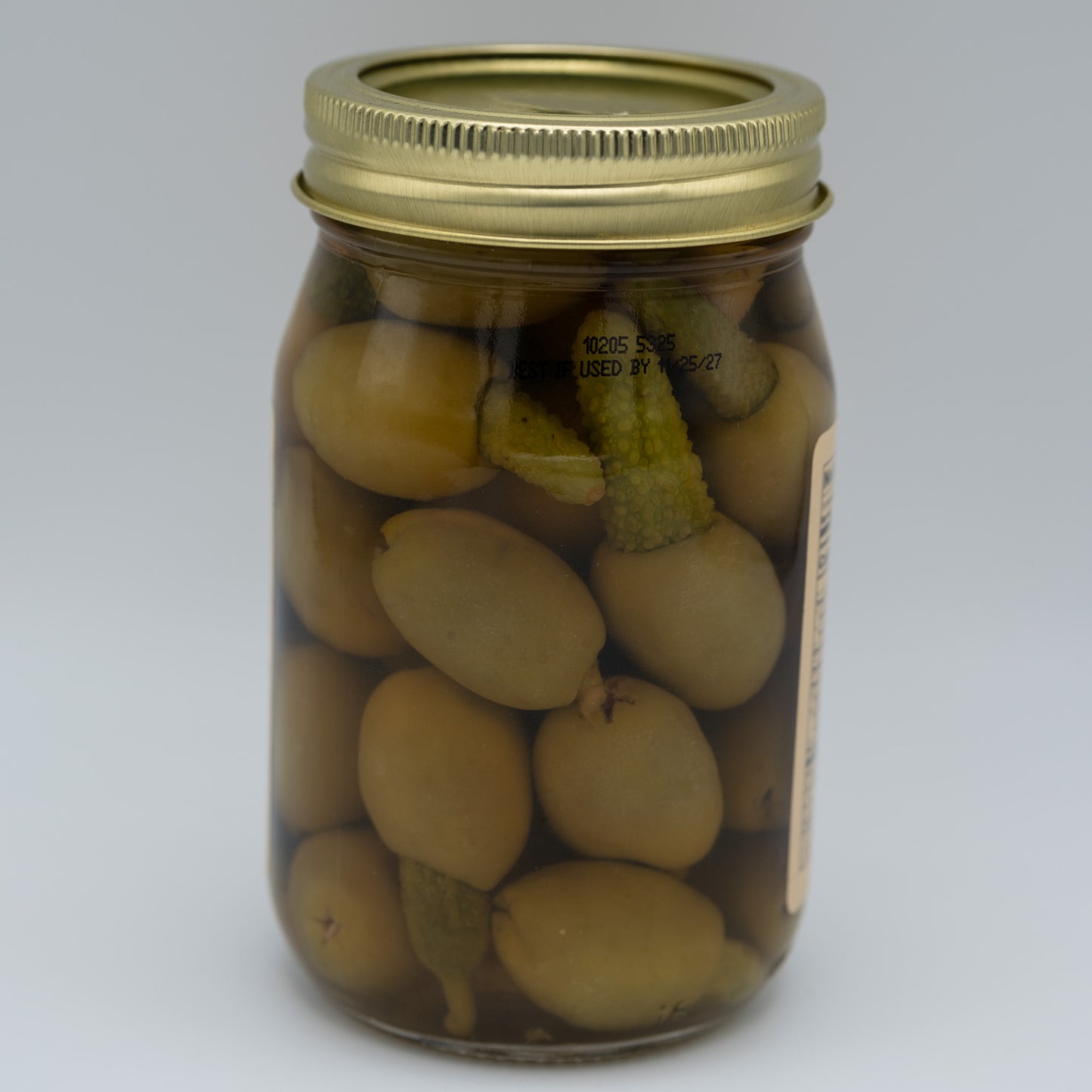 Gherkin Stuffed Olives | Briny Snack Board Favorite | 16 oz – Amish ...